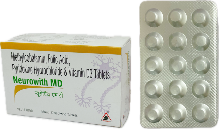 Neurowith-MD Mouth Dissolving Tablets - Amcare Pharma