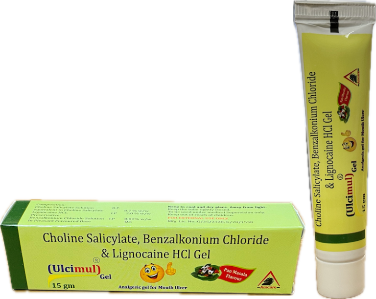 Ulcimul® Mouth Ulcer Gel - Amcare Pharma
